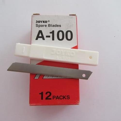 Jual Isi Cutter Kecil JOYKO A100/Refill Spare Blade/Kater A100/Pisau A ...