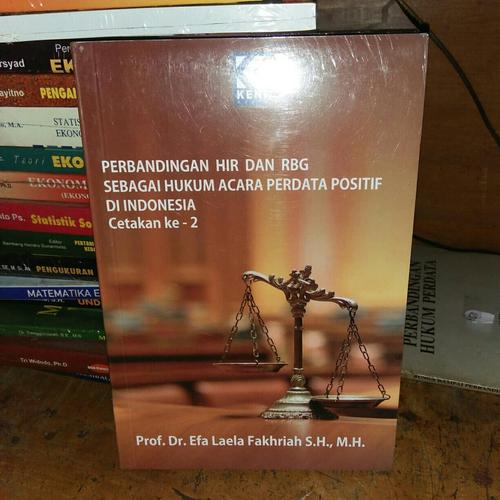 Jual Perbandingan HIR dan RBG sebagai hukum acara perdata positif ...
