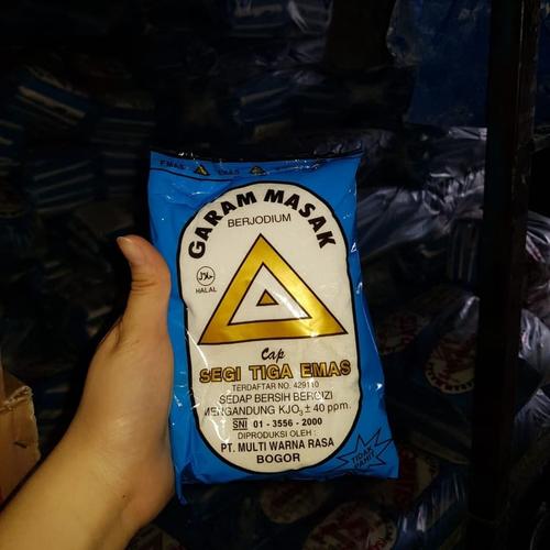 Jual Garam Segitiga Emas - 500 gr / bal - Kota Tangerang - mitra jaya ...