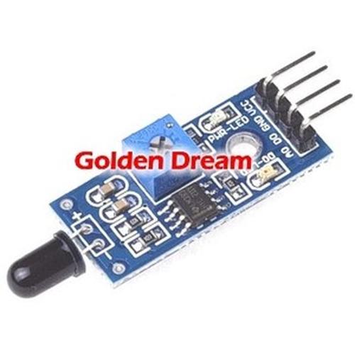 Jual Sensor sumber api pendeteksi kebakaran modul penerima inframerah ...