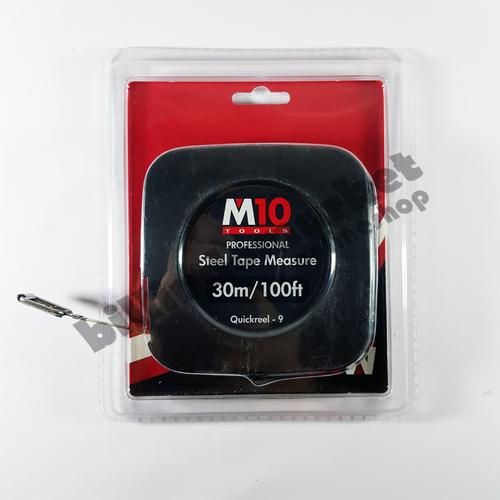 Jual M10 Meteran 30M 100ft Steel Tape Measure 30M Quickreel - 9 - Kota ...