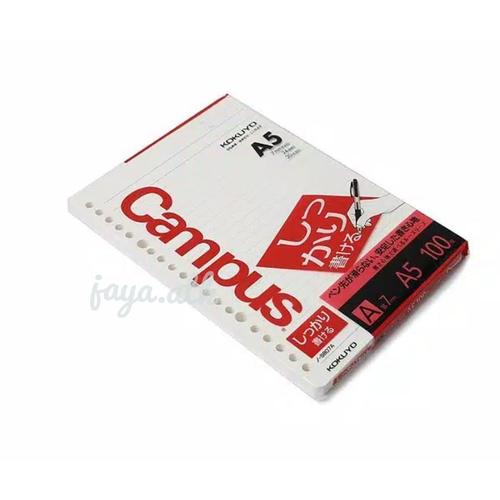 Jual KOKUYO - Campus Loose Leaf Paper Garis - A5 7mm Rule 100 Sheets ...