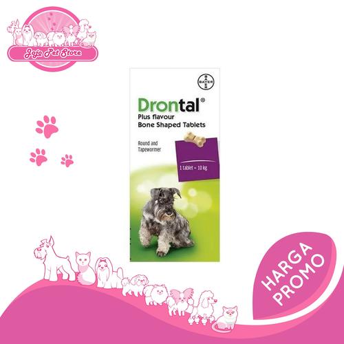 Jual DRONTAL DOG obat cacing anjing 1pcs - Jakarta Barat - JOJO ...