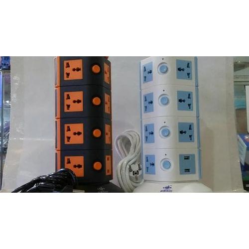 Jual Colokan Listrik USB Portable Universal Stop Kontak Vertikal 4 ...