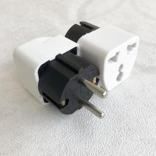 Jual COLOKAN LISTRIK JARUM KEPALA 3 - SAMBUNGAN LUBANG TIGA 3 BROCO ...