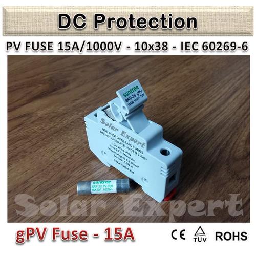 Jual PV FUSE (DC FUSE 15A/1000VDC) - Jakarta Barat - Solar Expert Indonesia | Tokopedia