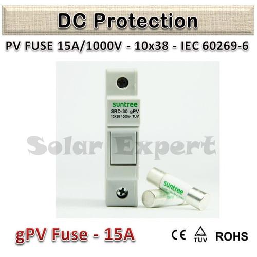 Jual PV FUSE LINK 15A 1000VDC - Jakarta Barat - Solar Expert Indonesia | Tokopedia