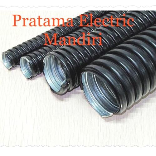Jual Flexible Conduit PVC Fleksibel Konduit 1/2" 16mm Potongan Meteran ...