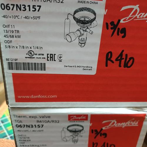 Jual Danfoss Expansion valve TGEL 13TR/19TR for R410/R32 - Jakarta ...