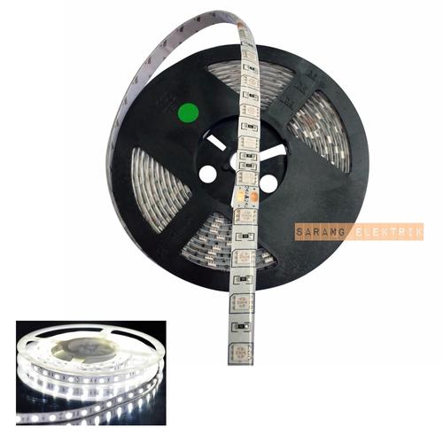 Jual Led strip 5050 24v IP44 Waterproof - White - Jakarta Utara ...
