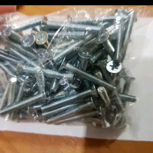 Jual BAUT MUR JF 4X30mm kepala perseng 100set lengkap mur - Jakarta ...