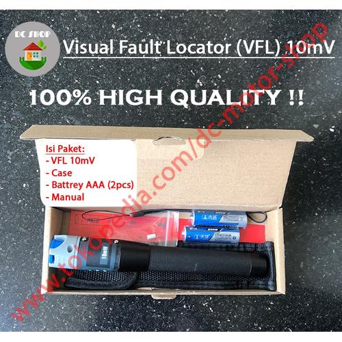 Jual VFL Senter Laser Kabel Fiber Optic 10mW Visual Fiber Locator 10mW ...