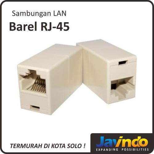 Jual Barel RJ45 / Barrel RJ 45 / Barell RJ-45 / Sambungan Konektor RJ45 ...