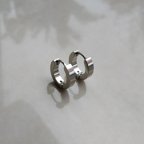 Jual Anting Pria Wanita Stainless Steel Polos Simplicity - Kota ...