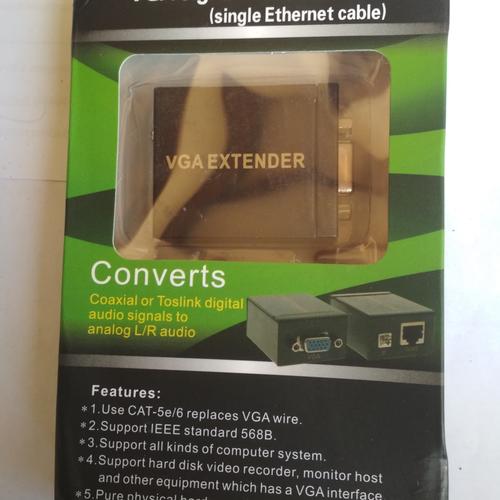 Jual VGA Extender 60M LAN utp RJ45 - Kota Surabaya - Andrecomp | Tokopedia