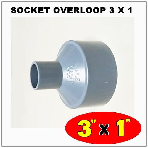 Jual Socket Overloop 3 X 1 Inchi - Perlop Sambungan Pipa PVC - Kota ...