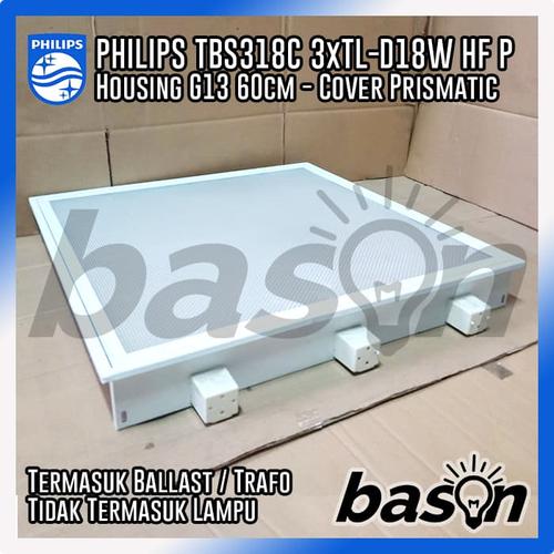 Promo PHILIPS TBS318 C 3xTL-D 18W HF Prismatic - Housing TL 60cm ...