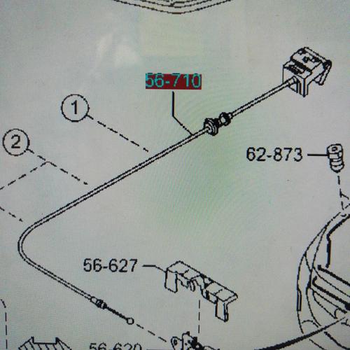 Jual Mazda Genuine Parts Kabel Kap Mesin Mazda 2 Skyactive DA6T56720 ...