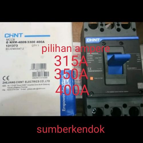 Jual CHINT MCCB NXM-400S 3P 50KA 315A,350A,400A NFB BREAKER BUKAN SCHNEIDER - Jakarta Pusat ...