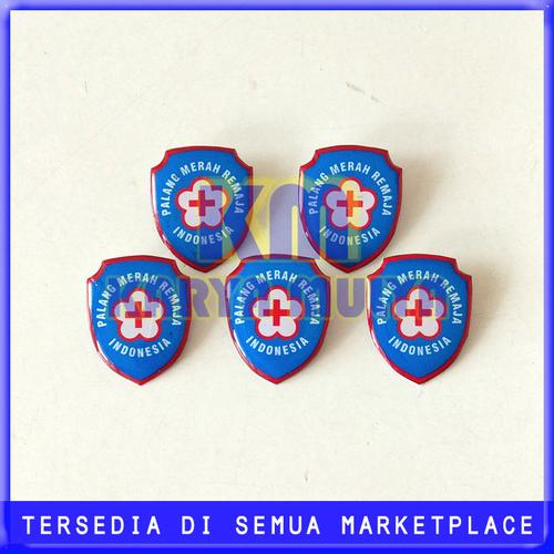Jual Pin Bross PMR Indonesia - Lencana PMR Warna Biru - KM - Kab ...