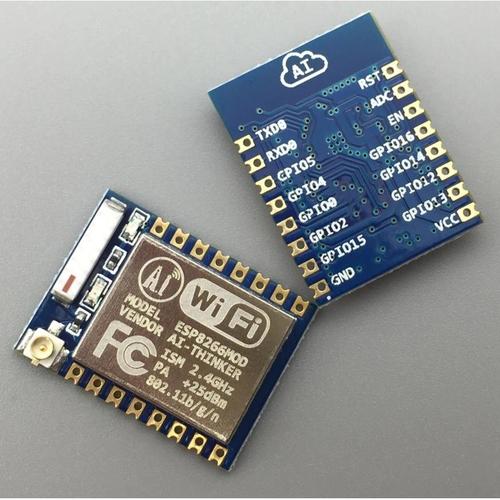 Jual ESP8266 serial WIFI model ESP-07 with Antenna Jack like Wemos ...