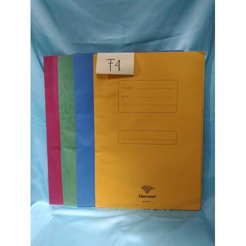 Jual Map Kertas Diamond Senel 5001 Hijau, Kuning, Merah, Biru 1pack=50 ...