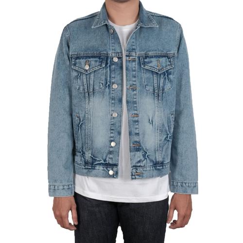Jual DENIM WASHED JACKET - Biru Muda, S - Kota Bandung - Mischief Denim ...