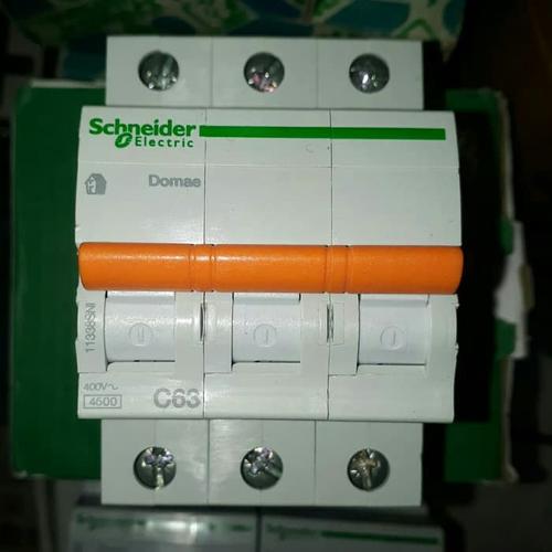 Jual MCB 3P 63A MCB 3PHASE 63AMPER MCB 63A 3POLE SNEIDER SCHNEIDER ...