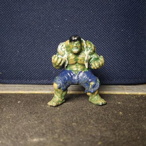 Jual MINIATURE FIGURE HULK TRANSFORM DIORAMA DIECAST TOYS MACRO ...