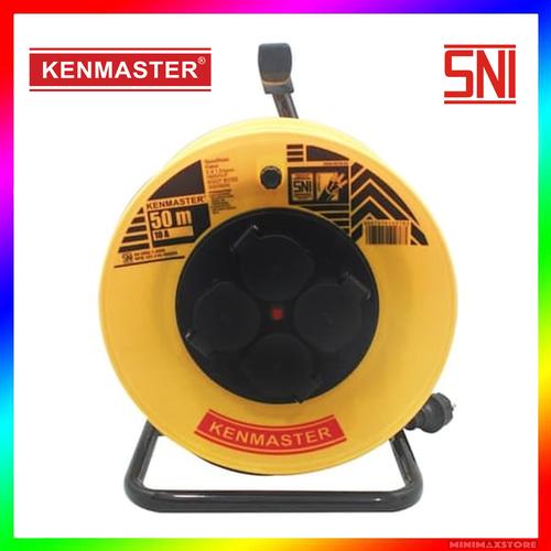 Jual Stop Kontak Kabel Kenmaster Roll 50 M Meter SNI Kabel Rol 4 lubang 50m - Jakarta Barat ...