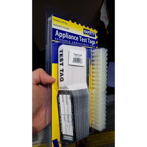 Jual SAFETY WAREHOUSE TEST TAG C/W PEN AND CLIP (INTERCHANGE PROMARK ...