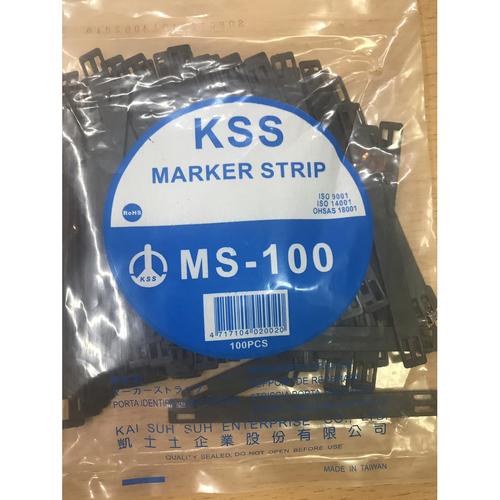 Jual Marker Strip MS-100KSS/Marker Strip Flat Marker MS100/Label Kabel ...