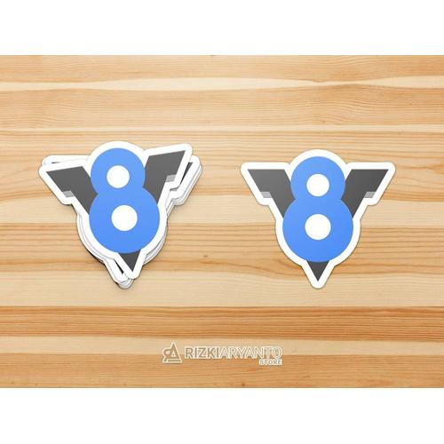 Jual Sticker - Stiker Logo V8 Javascript Engine untuk PC Laptop HP dll ...