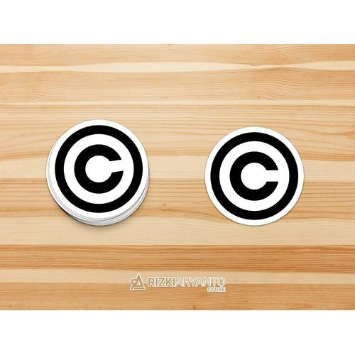 Jual Sticker - Stiker Logo Copyright untuk PC Laptop HP dll - Kab ...