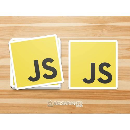 Jual Sticker - Stiker Logo Javascript style 2 untuk PC Laptop HP dll ...
