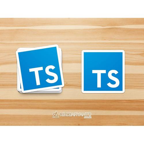 Jual Sticker - Stiker Logo TypeScript untuk PC Laptop HP dll - Kab ...