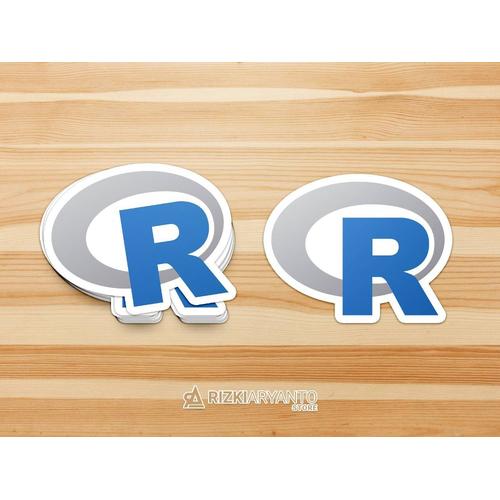 Jual Sticker - Stiker Logo R Programming Language untuk PC Laptop HP ...