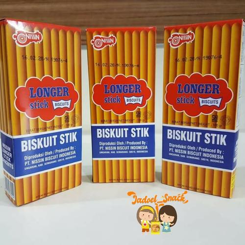 Jual Nissin Biskuit Stick Biskuit Stik Original Longer Stick Biscuits ...