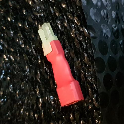 Jual Mini male tamiya to female t plug connector short battery adapter ...