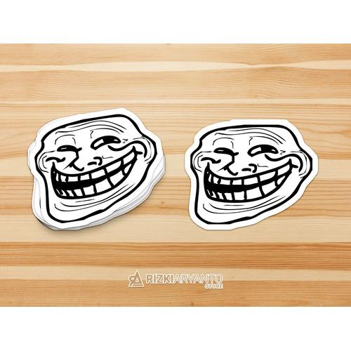 Jual Sticker - Stiker Meme Muka Troll untuk PC Laptop HP dll - Kab ...