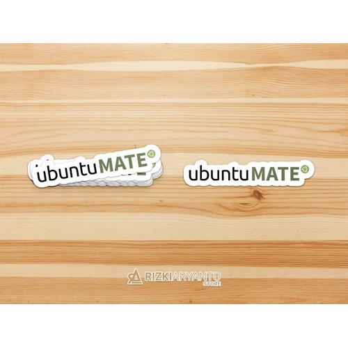 Jual Sticker - Stiker Logo Ubuntu MATE Linux untuk PC Laptop HP dll ...