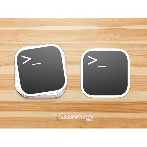 Jual Sticker - Stiker Logo Terminal Linux untuk PC Laptop HP dll - Kab ...