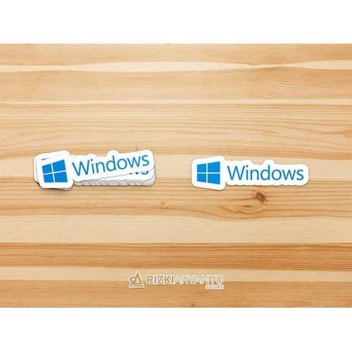 Jual Sticker - Stiker Logo Windows untuk PC Laptop HP dll - Kab. Garut ...