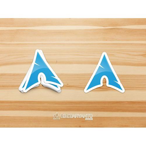 Jual Sticker - Stiker Logo Arch Linux without Wordmark untuk PC Laptop ...