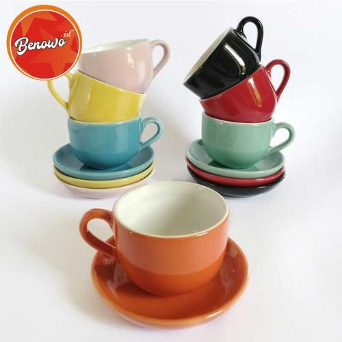 Jual Mug Tea lepek keramik tebal cocok buat cafe kekinian - CS190 ...