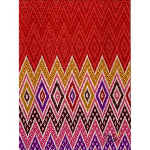 Jual Kain Batik Semi Sutra Motif 60709 Merah - Jakarta Pusat - Sobat ...