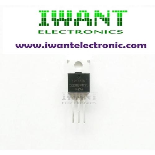 Jual IRF530 IRF 530 TRANSISTOR MOSFET IRF530 IRF 530 N-CHANNEL MOSFET ...