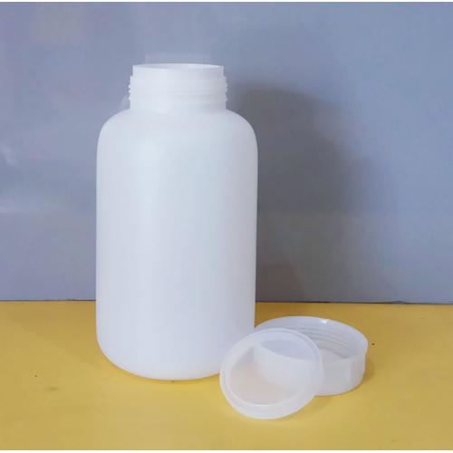 Jual BOTOL PLASTIK 2000mL wide mouth Bottle HDPE AS-ONE ID - Kab ...