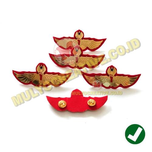 Jual Lencana Tapak Pramuka - Wing Tapak Merah Bintang Hitam Murah - Kab ...
