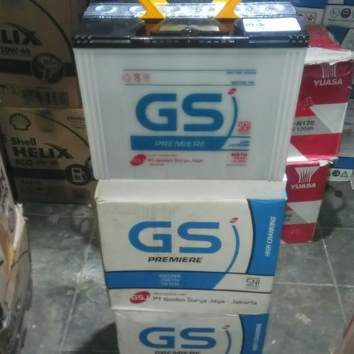 Jual Aki Accu NS70 12V 65AH 65Amper 65D26R Aki Basah GS Premiere - Kota Depok - Buana cipta ...